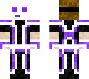 Masked Figure Purple | Minecraft Skin