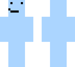 Simplistic Baby Blue Skin | Minecraft Skin