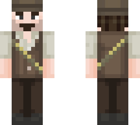 Wild West Gunslinger (No Coat) | Minecraft Skin