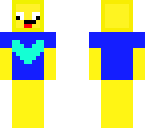 cute lil gold block noob | Minecraft Skin