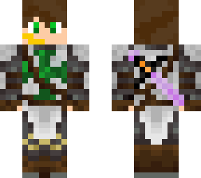 Green Knights Templar | Minecraft Skin