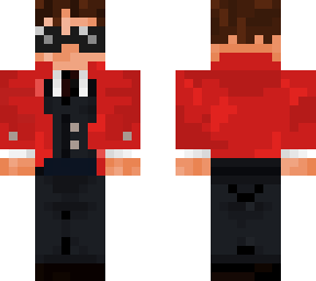 red suit | Minecraft Skin