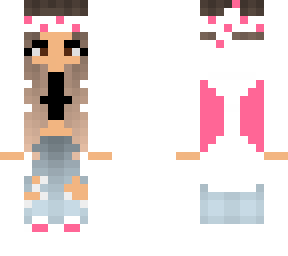 BTS Bangtan Girl PINK | Minecraft Skin
