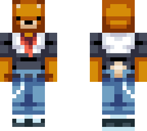 Bear In A Tuxedo Suit | Hive Style | Minecraft Skin