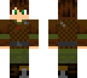 Hiccup Haddock 3 (DOTDR) | Minecraft Skin