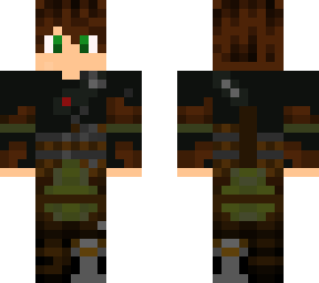 Hiccup Haddock 3 (HTTYD 2) | Minecraft Skin