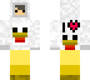 Chicken Cosplay | Minecraft Skin