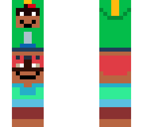Leon & Nita (Brawl Stars) | Minecraft Skin