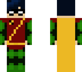 Robin (**** Grayson) | Minecraft Skin