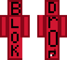 red block drop skin hive 1.21,94 | Minecraft Skin