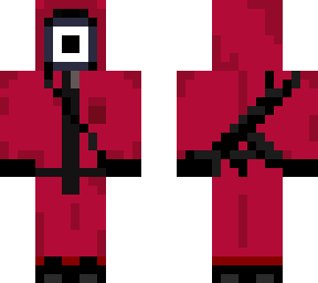 squid game guard | Minecraft Skins