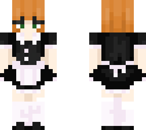 Alex in maid dress | Minecraft Skin