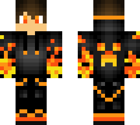 fire prince with no crown | Minecraft Skin