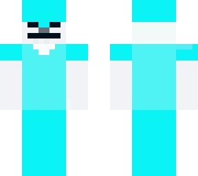 Skeleton in Full Diamond Armor | Minecraft Skin