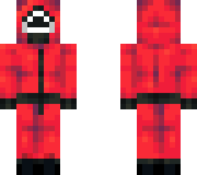 Triangle squid game Guard | Minecraft Skin
