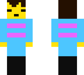 Visually Accurate Frisk | Minecraft Skin