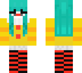clown girl | Minecraft Skins
