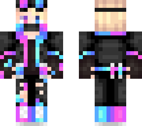 Cyberpunk Graffiti | Minecraft Skin