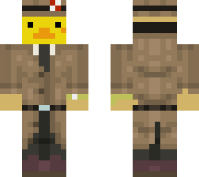 detective duck | Minecraft Skins