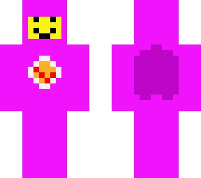 Lego pink space man | Minecraft Skin