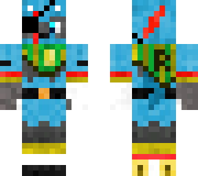 Ryan the Riolu | Minecraft Skin