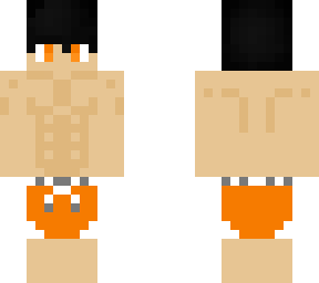 Shirtless Ben | Minecraft Skin