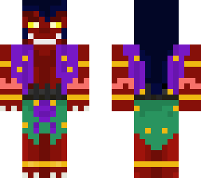 Thunder Kami Raijin | Minecraft Skin