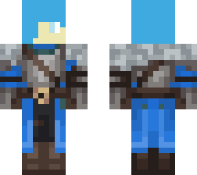 blue knight | Minecraft Skin