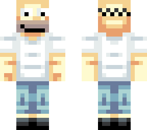 Homer Simpson | Hive Style | Minecraft Skin