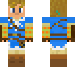 Link (Zelda BOTW) | Minecraft Skin