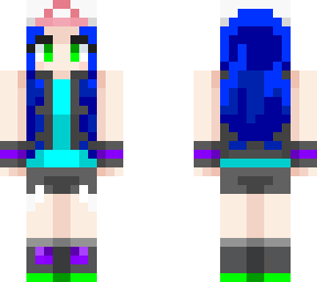 zena pokemon trainer | Minecraft Skin