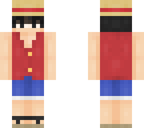 monkey d luffy | Minecraft Skins
