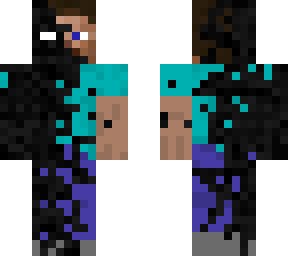 Corrupted Steve | Minecraft Skin