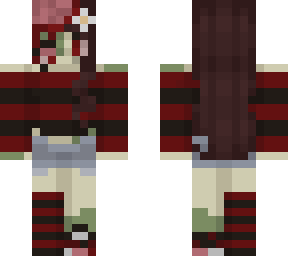 Emo zombie girl | Minecraft Skin
