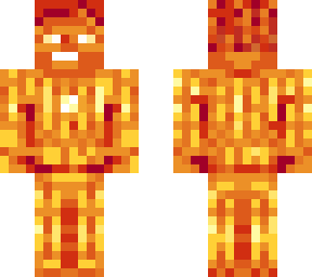 Human Torch | Minecraft Skin