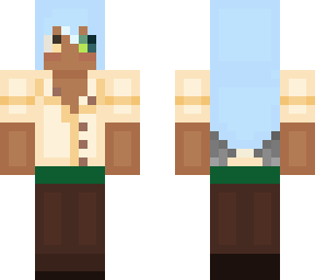 minecraft au castiel | Minecraft Skin