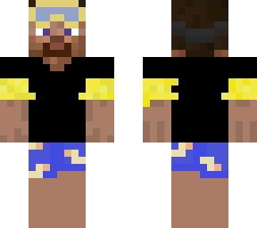 Steve in swim suit | Minecraft Skin