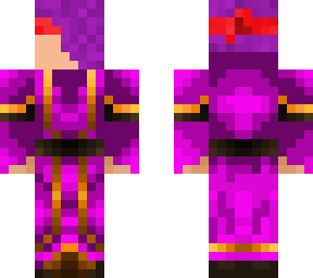 the wizard of the hollow (hood off) | Minecraft Skin