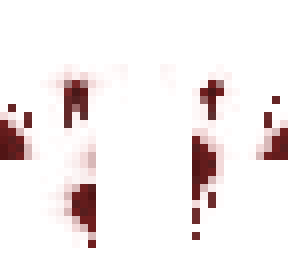 Blood Splatter Redesign by AggressiveWasteBin | Minecraft Skin