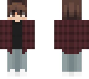 boy hair minecraft skin brown hair | Minecraft Skin
