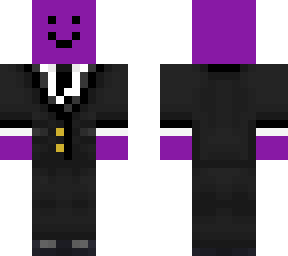 goober in a suit but purple | Minecraft Skin