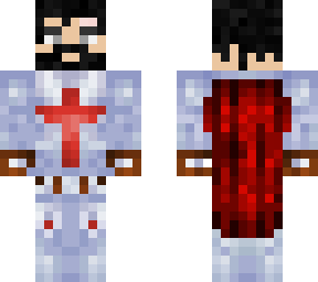 Helmetless Knight | Minecraft Skin