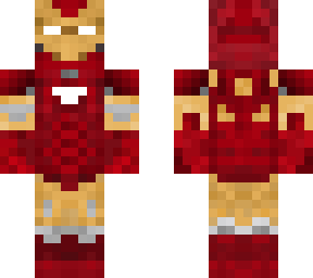 iron man | Minecraft Skins