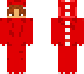 Roxy with clean claws and brown hair | Minecraft Skin