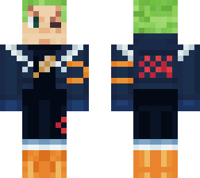 'Egghead' Roronoa Zoro [No Katanas; One Piece] | Minecraft Skin