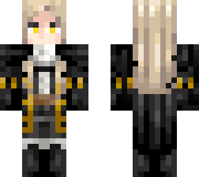 alucard - hair retexture | Minecraft Skin