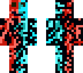 Eis-Feuer skin | Minecraft Skin