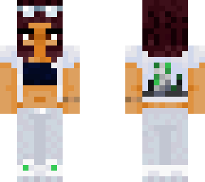 futuristic girl | Minecraft Skin