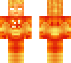Human Torch | Minecraft Skin