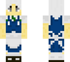 Sakuya Izayoi Touhou | Minecraft Skin